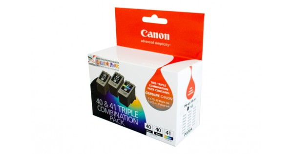 Canon PG-40 / CL-41 Value Pack - Includes 2 x PG-40 & 1 x CL-41 Ink ...