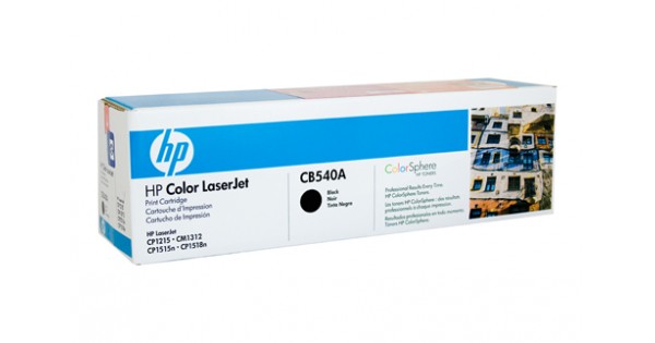 HP CP1215 / CM1312 / CP1515 / CP1518ni Black Toner Cartridge - 2,200 pages