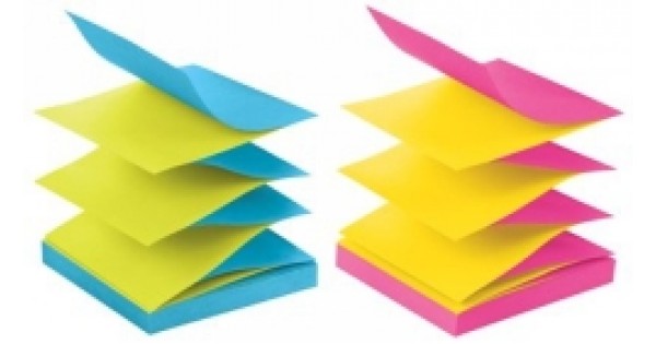 Pop-Up Notes Post-It 76x76mm Captetown Collection Pk12