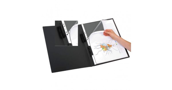 Display book a3 refillable 20 pg black inserts
