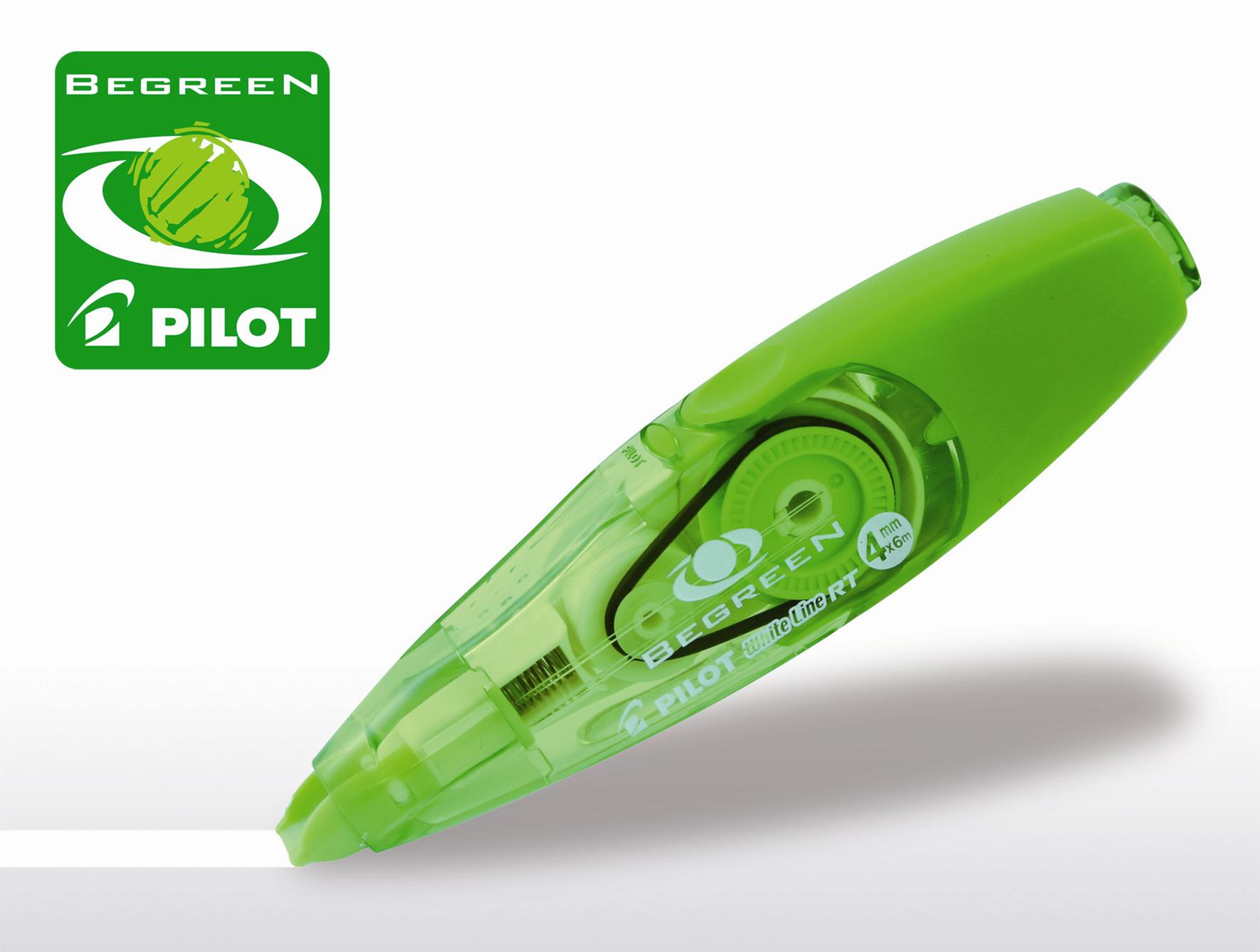 Correction tape pilot begreen retract 4mmx6mts