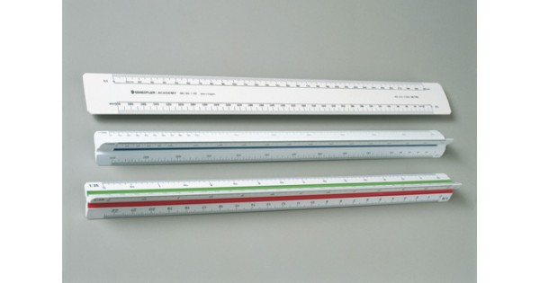 Ruler staedtler scale no.1 triangular