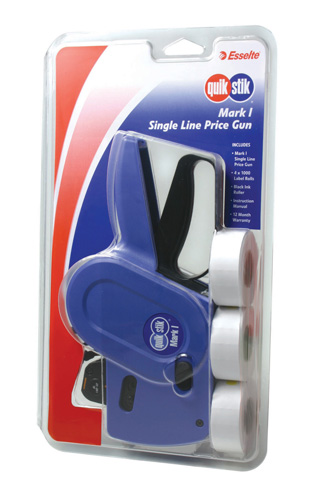 Price Marking Gun QUICKSTIK Mark 1 Single Line