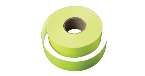 Price gun label quik stik mark 1 f/yellow rem 12x22 1500lpr bx5