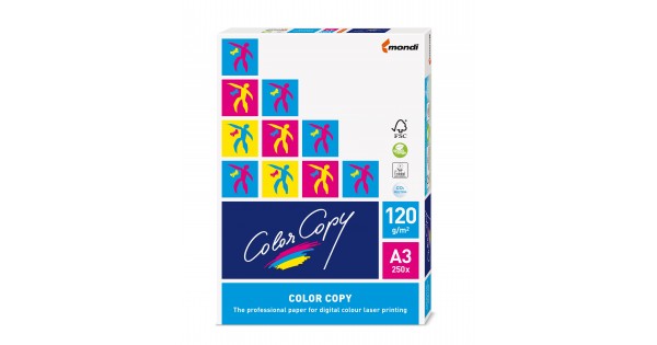 Copy paper color copy a3 120gsm pk250 white