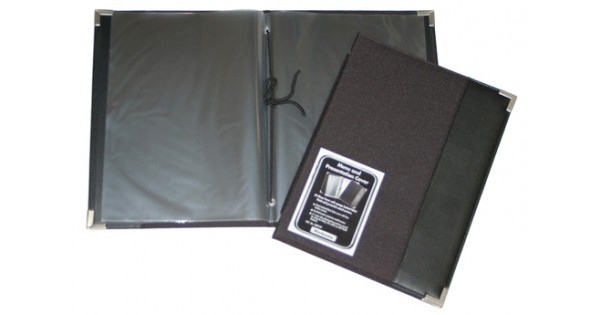 Display book refill colby filesafe menu cover 5pk