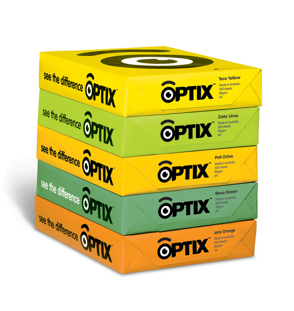Copy paper optix a4 loma buff pk500