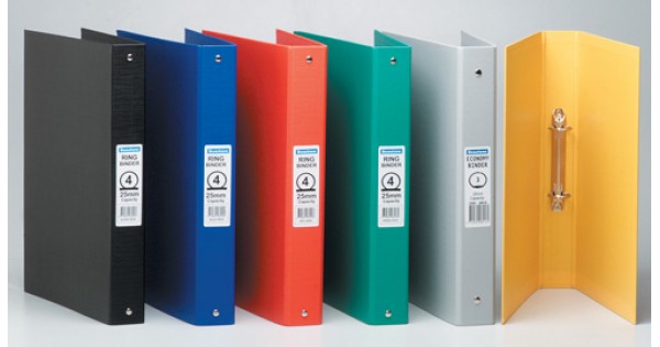 Binder b/tone a4 2r 25mm blue