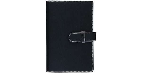 Compendium DEBDEN A4 Accent With Note Pad -Black