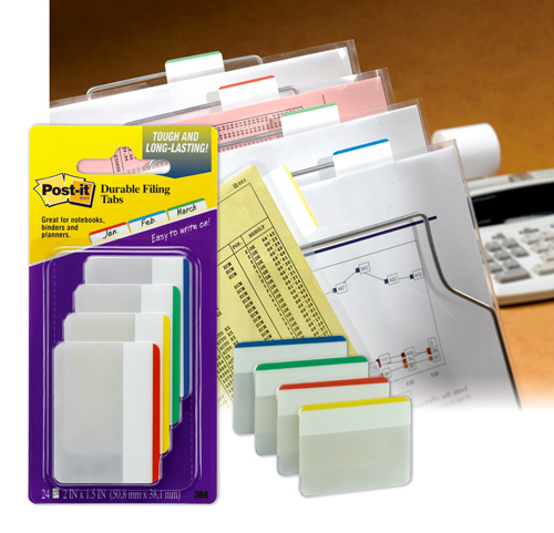 Post- it durable filing tabs 686f-1