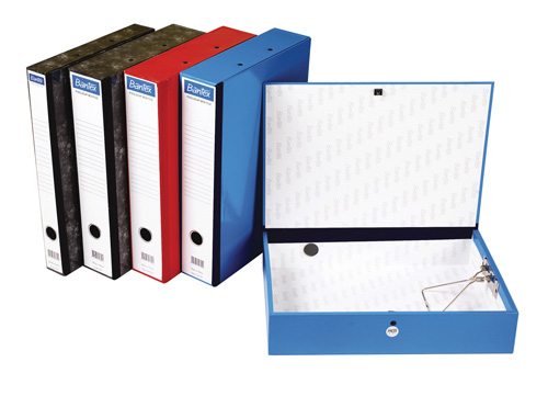 Box file bantex f/c 70mm blue