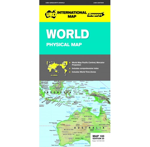 Map ubd/gre world 100 20th
