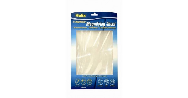 Magnifying sheet helix 210x280mm