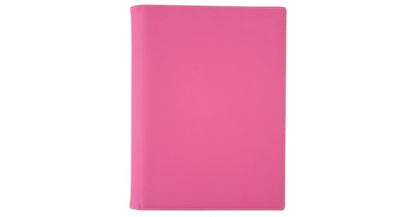 Compendium DEBDEN A4 Fashion PU With Wiro Pad -Pink