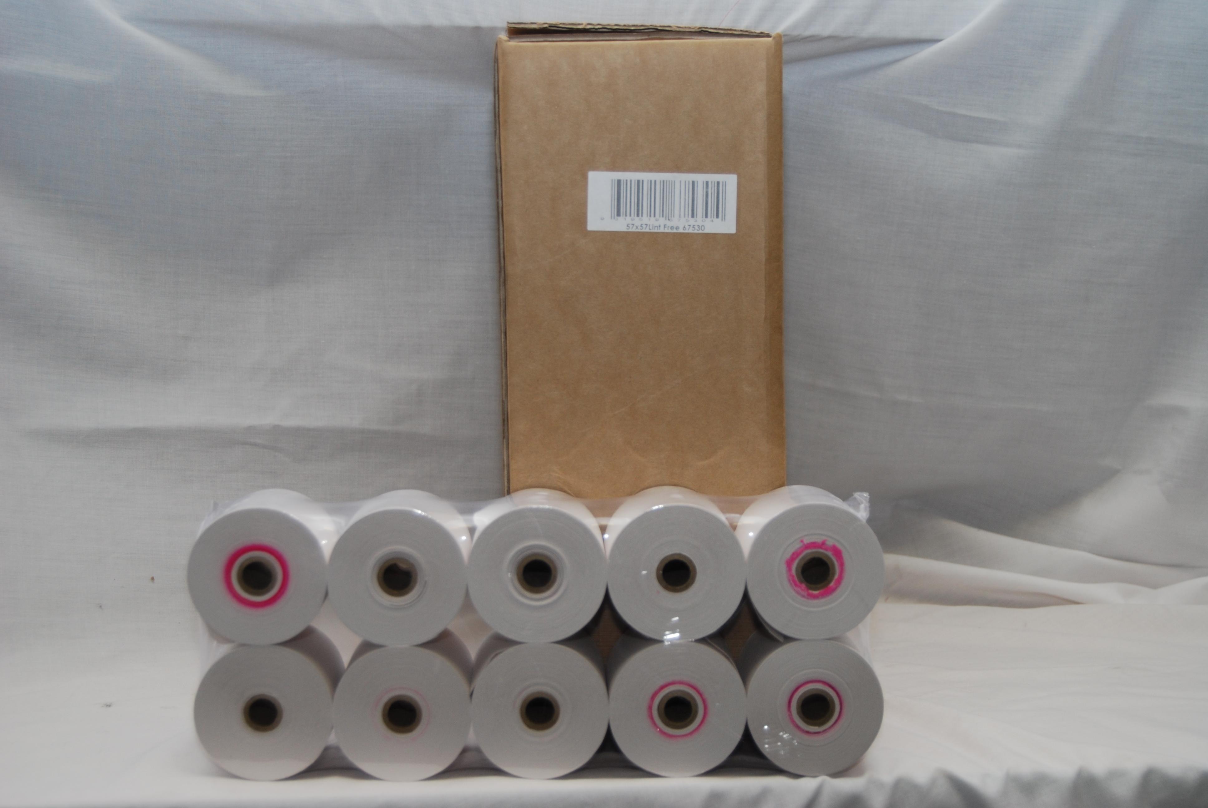 Add machine rolls 57x57 lint free - box of 50