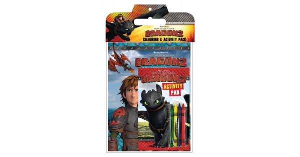 Book httyd colouring and activity pack