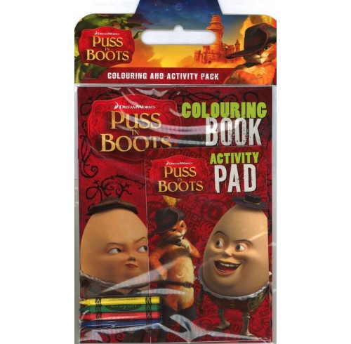 Book activity pack puss in boots