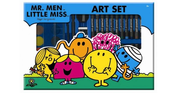 Art set mr men little miss series