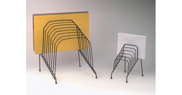 Step File Organiser MARBIG 6 Graduated Slot Small - Chrome