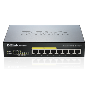 8-Port 10/100/1000Mbps Unmanaged Switch with PoE